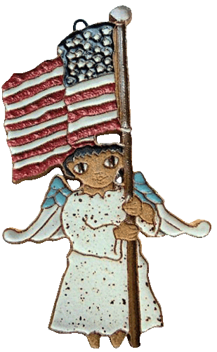 American Flag Angel – Monks' Korner
